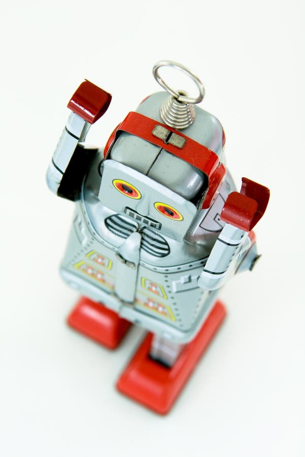 Robot toy stock image. Image of automation, amuse, antique - 7631237