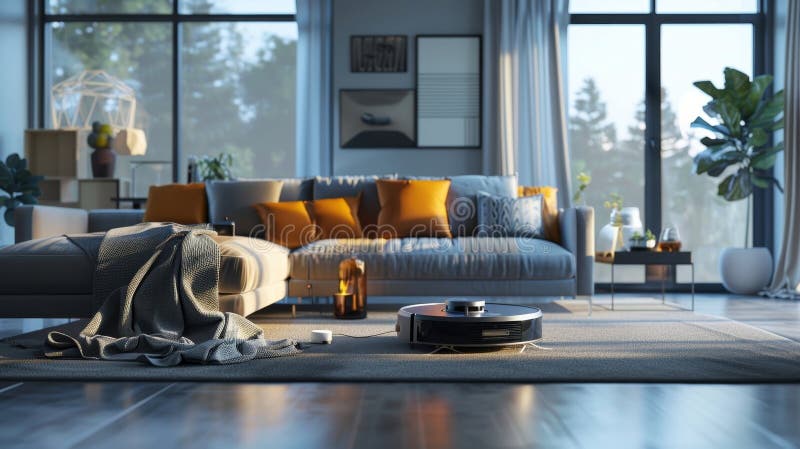 The Robot Vacuum Cleaner Maps Out the Most Efficient Cleaning Route ... The Robot Vacuum Cleaner Maps Out the Most Efficient Cleaning Route ...