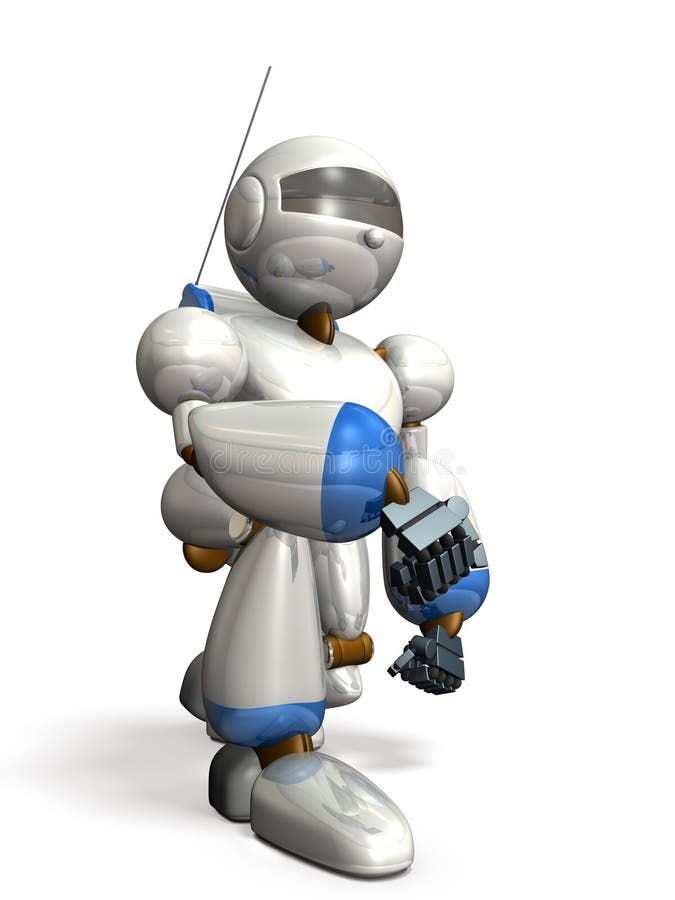 Robot Waiting Instruction Stock Illustrations – 5 Robot Waiting ...