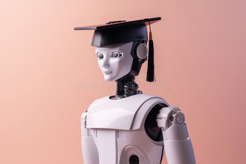 Graduation Robot Stock Illustrations – 412 Graduation Robot Stock ...