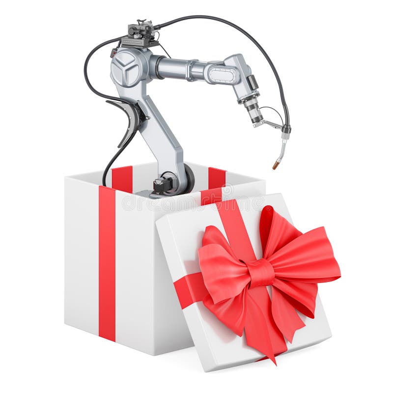 Robotic Arm Gift Stock Illustrations – 87 Robotic Arm Gift Stock ...