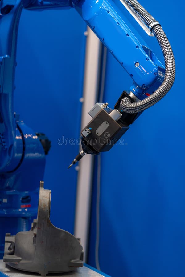 Robot Welding System stock image. Image of smart, automated - 257225459