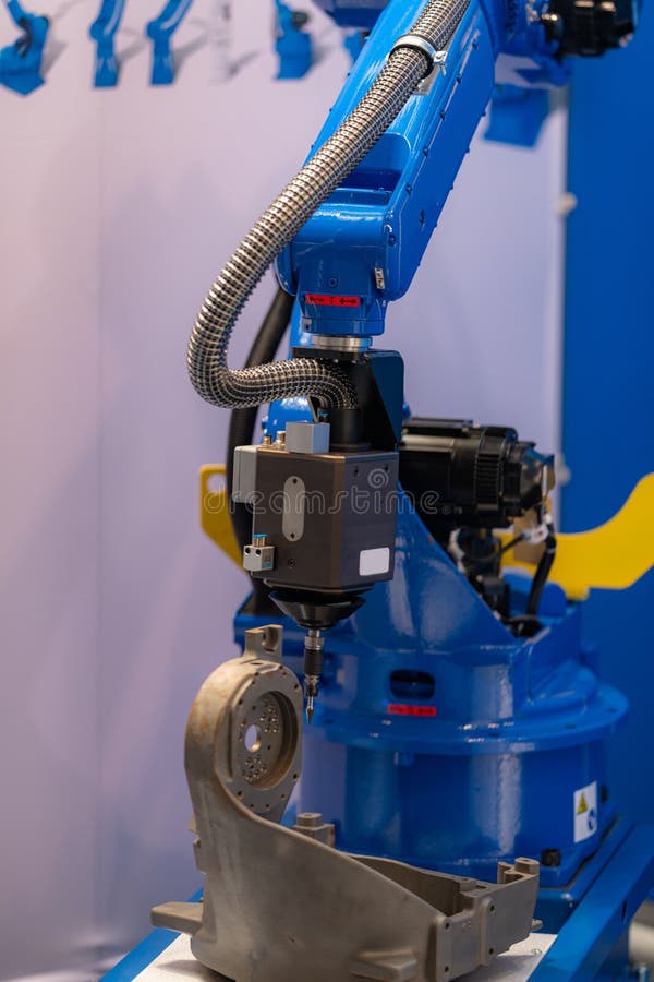 Robot Welding System stock image. Image of occupation - 257225493