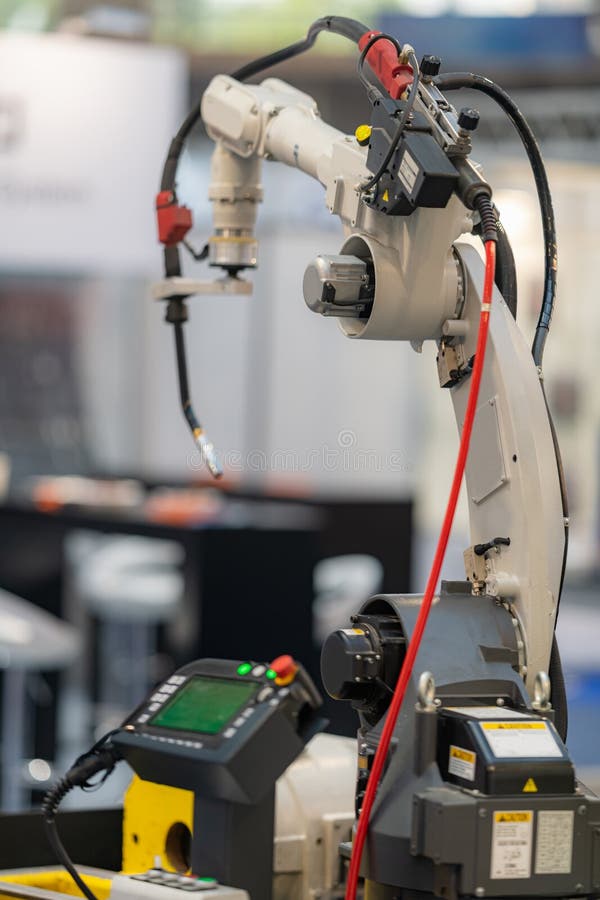Robot Welding System stock photo. Image of tech, future - 257225688