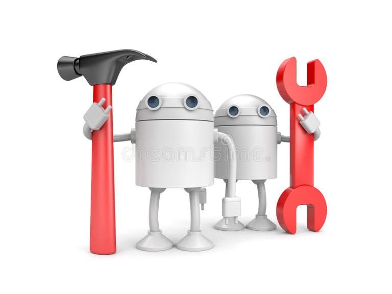 Android Workers Stock Illustrations – 481 Android Workers Stock ...