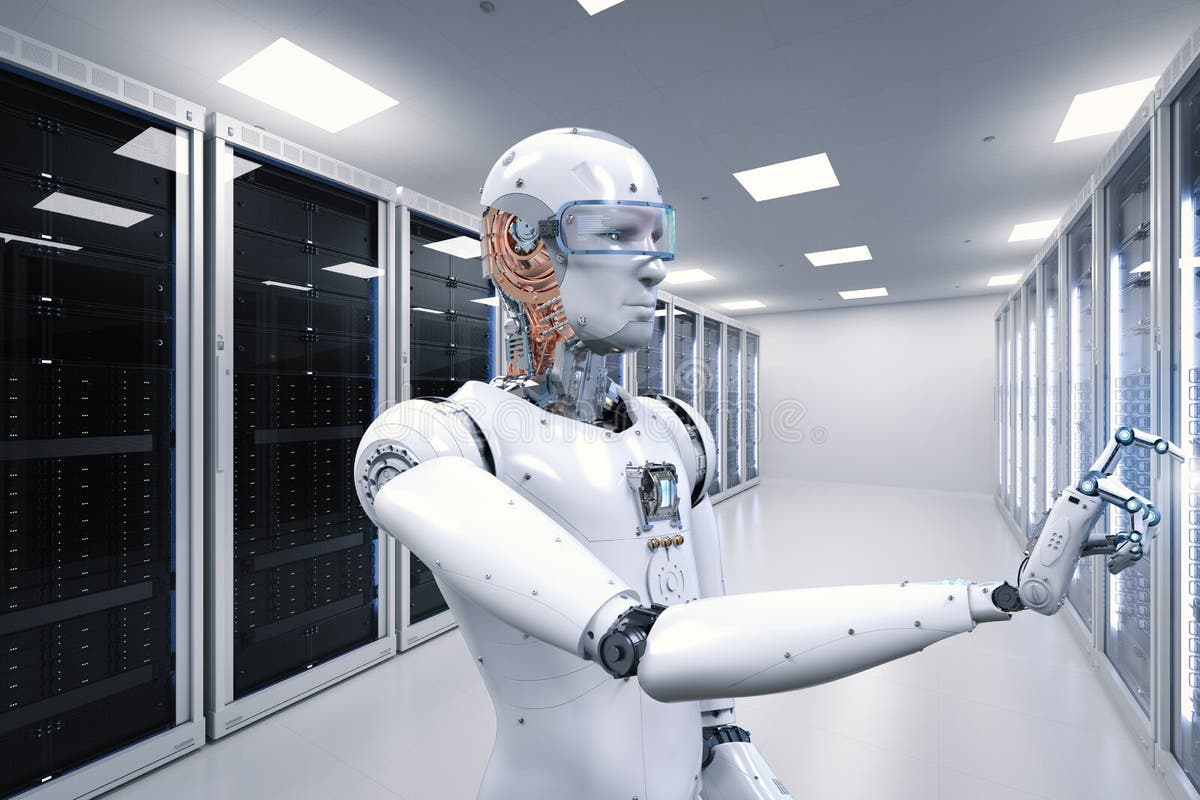 176 Data Center Robot Stock Photos - Free & Royalty-Free Stock Photos ...