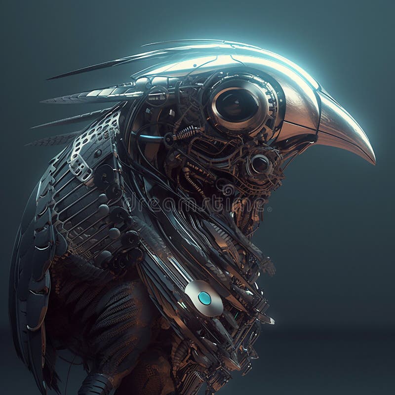 Robotic Crow Stock Illustrations – 54 Robotic Crow Stock Illustrations ...
