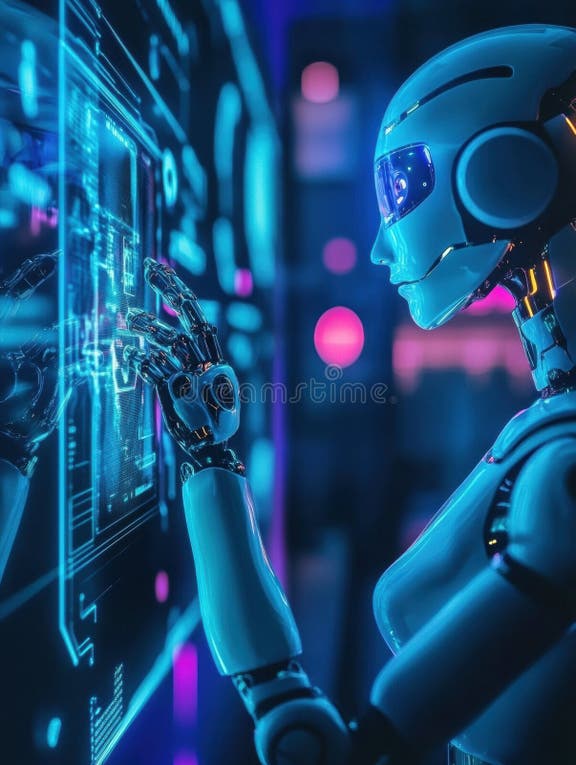 Robotic AI Tutor Engages with Student through Advanced Holographic ...