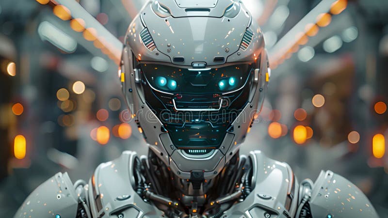 Robotic Animation: Android Model in Dynamic Motion. Stock Video - Video ...