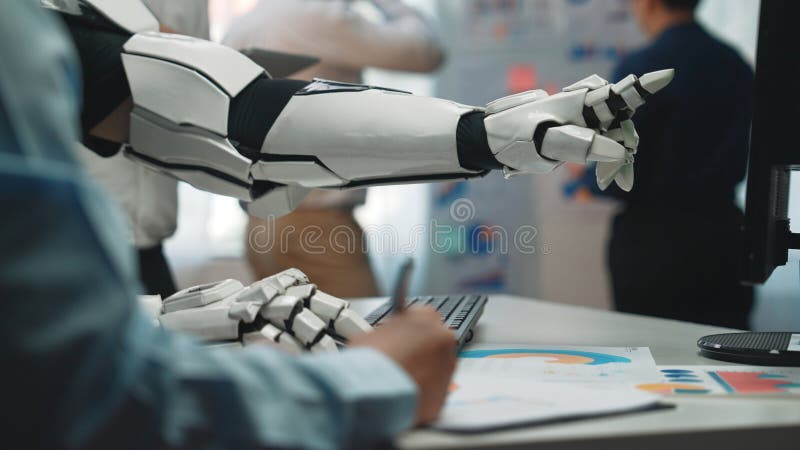 Robotic Arm Assisting Human Worker in Office Environment with Data ...