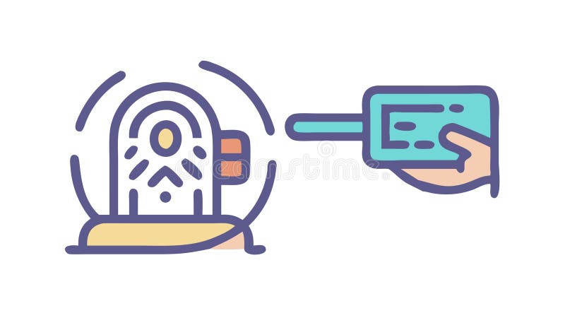 Robotic Arm with Digital Scan, Future Diagnostics AI Vector, Vector ...