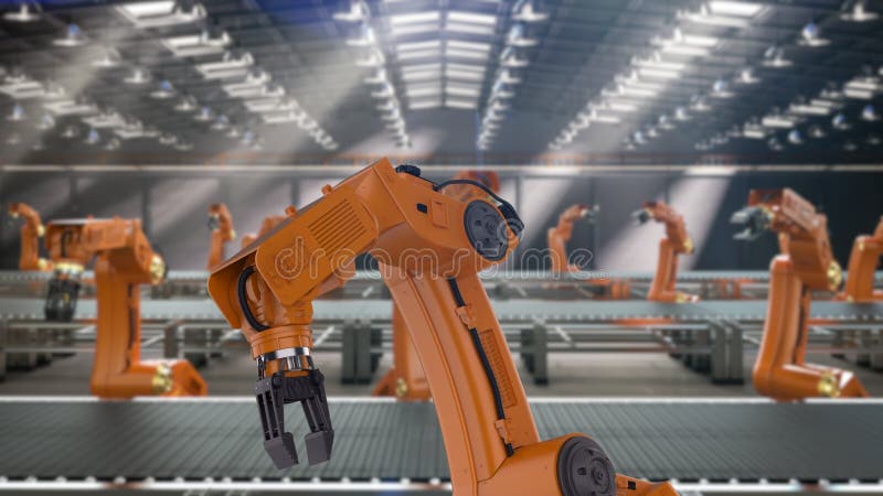 Robotic arm in factory stock footage. Video of hand - 189191876