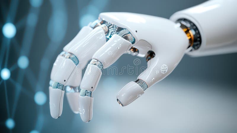 Robotic Hand Precision in a Futuristic Setting, Exploring the ...