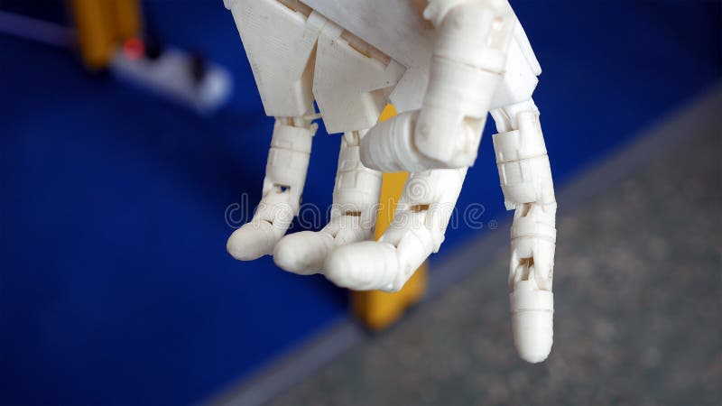 Robotic Prosthetic Limb Arm Stock Image - Image of robot, disabled ...