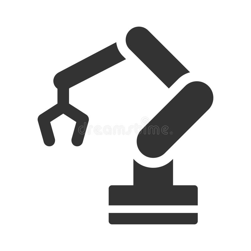 Robotic arm Icon stock vector. Illustration of beautiful - 315874898