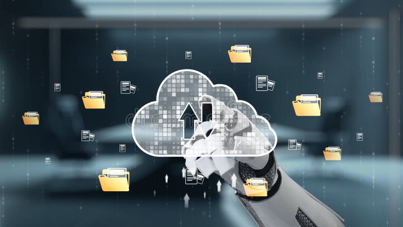Robotic Arm Interacting with Cloud Storage Interface for Digital File ...
