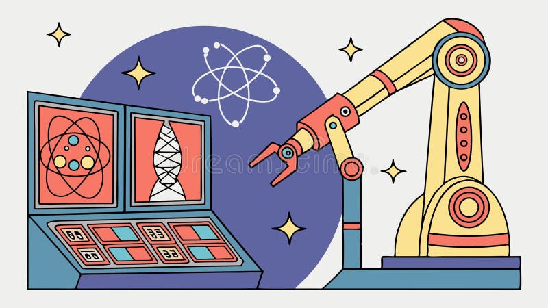Robotic Arm in Lab, Automated Experimentation, Precision Science ...