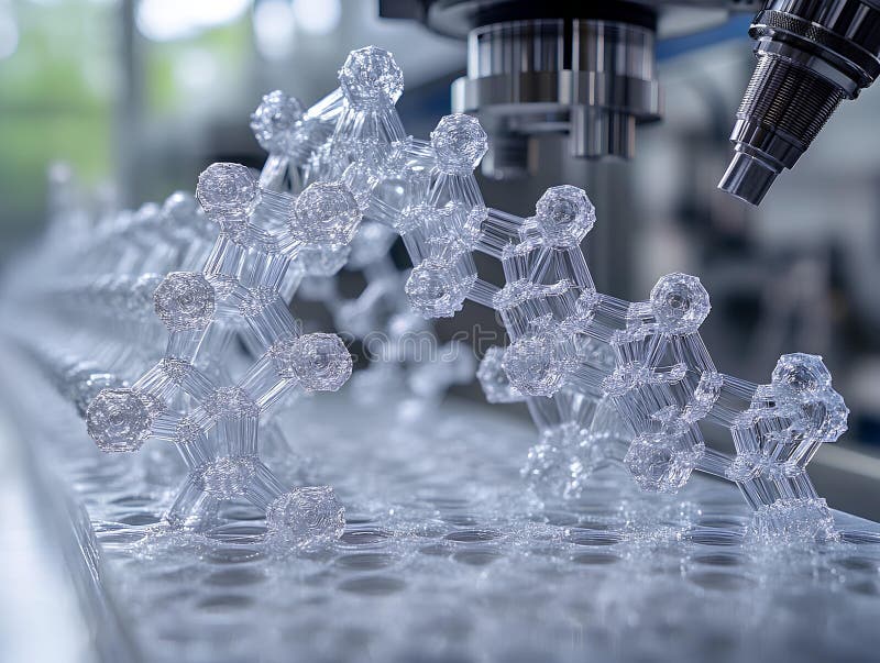 Transparent Molecular Structures Stock Illustrations – 1,015 ...