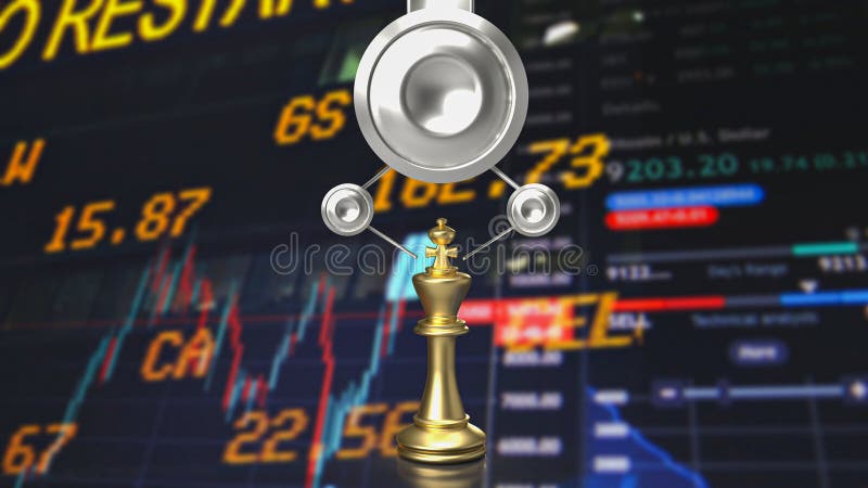 The Robot Arm and Chess for Technology or Business Concept 3d Rendering ...