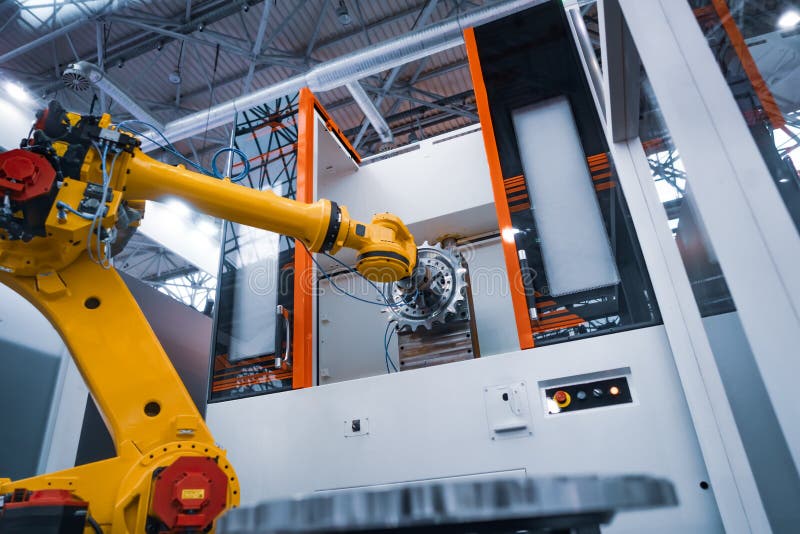 Robotic Arm Modern Industrial Technology. Automated Production C Stock ... Robotic Arm Modern Industrial Technology. Automated Production C Stock ...