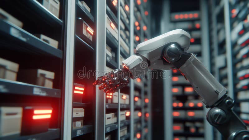 A Robotic Arm Organizes Educational Materials in a Storage Room ...