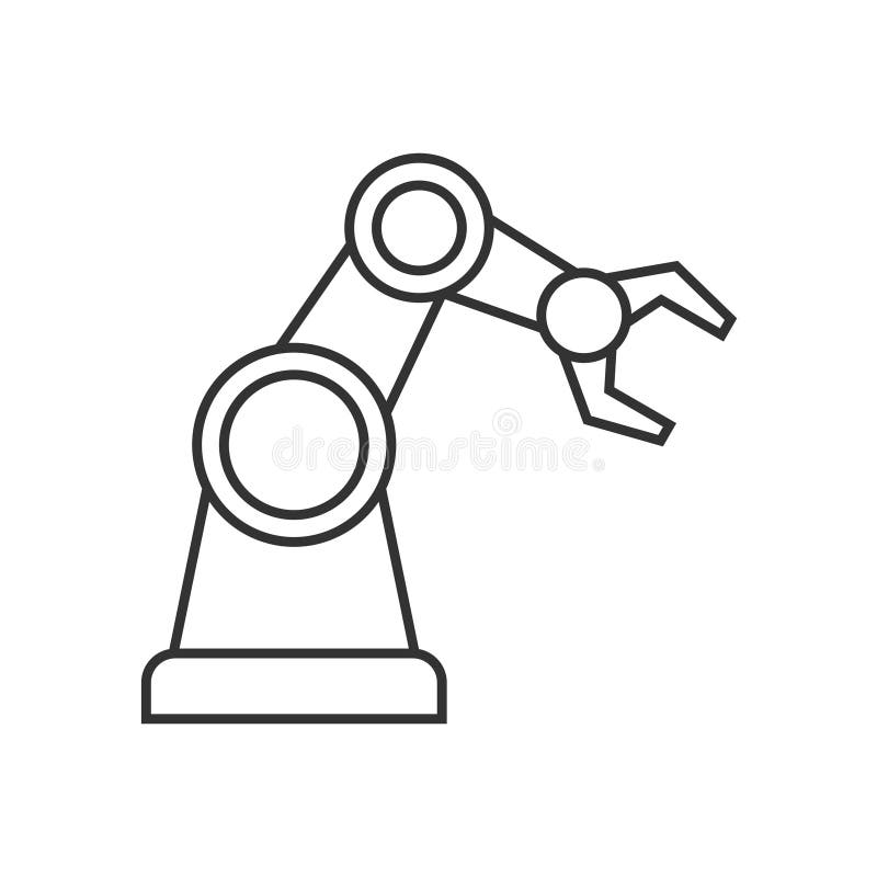 Outline Robotic Arm Stock Illustrations – 5,858 Outline Robotic Arm ...