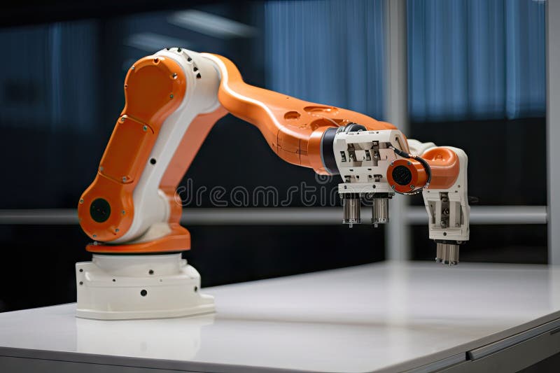 Robotic Arm Performing Delicate , with Built-in Sensors and Safety ...