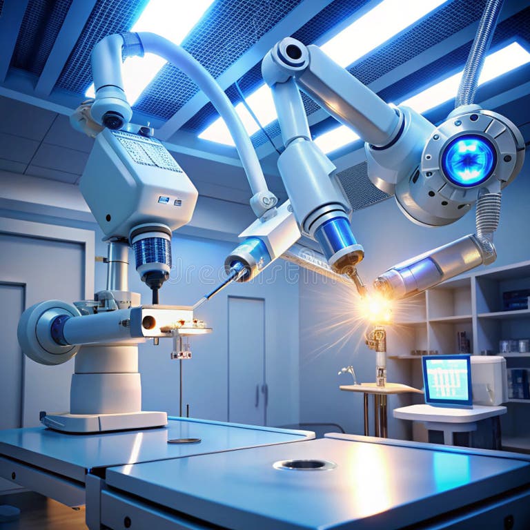 Cyber Arm Surgery Stock Illustrations – 162 Cyber Arm Surgery Stock ...