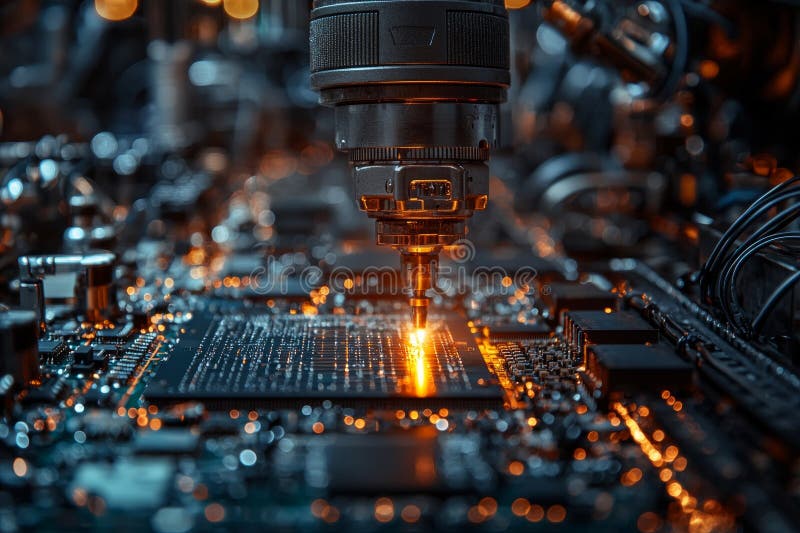 Robotic Arm Performs Intricate Tasks while Assembling Microchips Modern ...