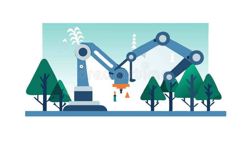 Robotic Arm Planting Trees, Reforestation and Environmental Tech ...