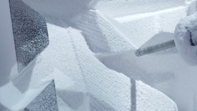 Robotic Arm Polystyrene Milling Machine Stock Footage - Video of ...