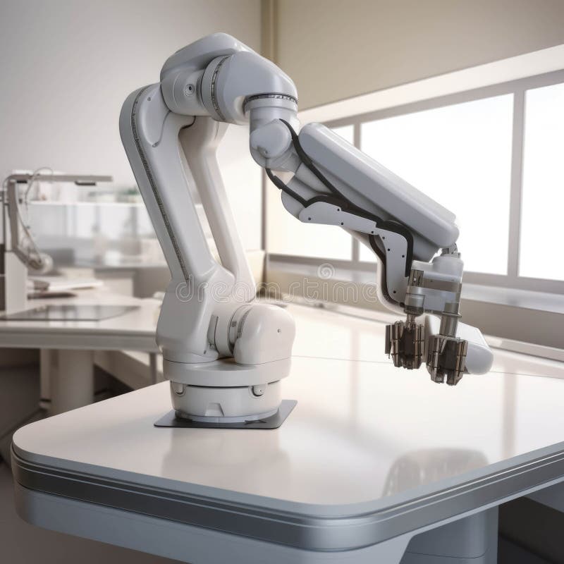 A Robotic Arm Quickly Yzing Large Amounts of Data To Prioritize those ...