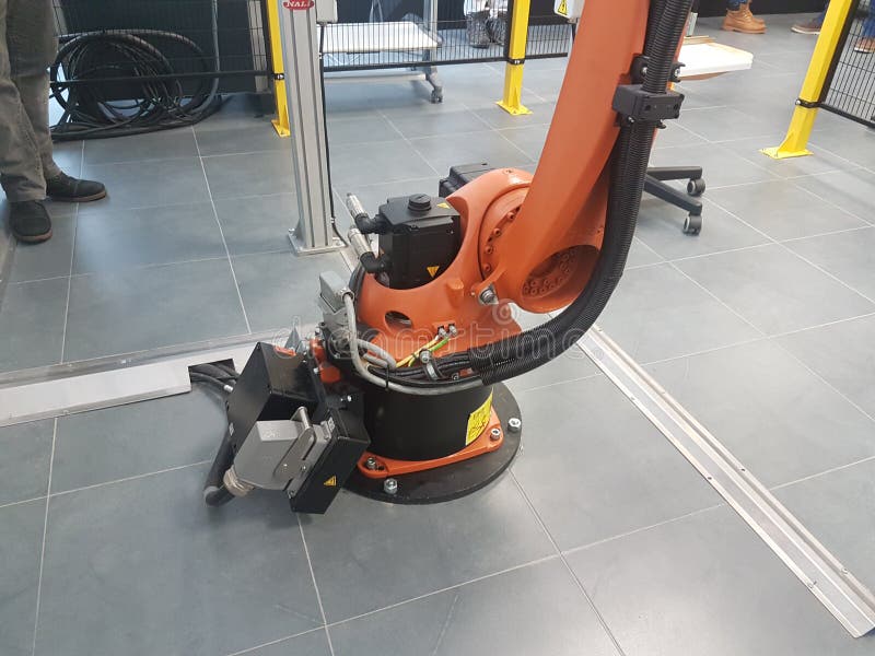 Robotic Arm in a R&D Laboratory Stock Image - Image of automatism ...