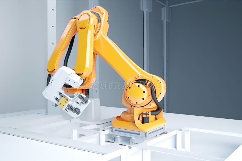 Robotic Arm with Safety Lock System, Preventing Accidents and Injuries ...