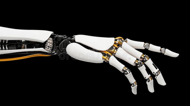 Robotic Arm White Yellow Color Scheme Stock Photos - Free & Royalty ...