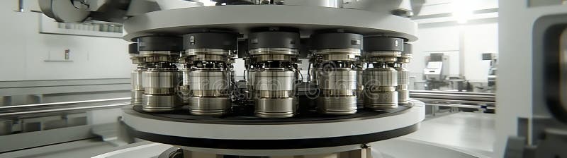 Robotic Arms with Advanced Technology are Utilized in an Automated ...