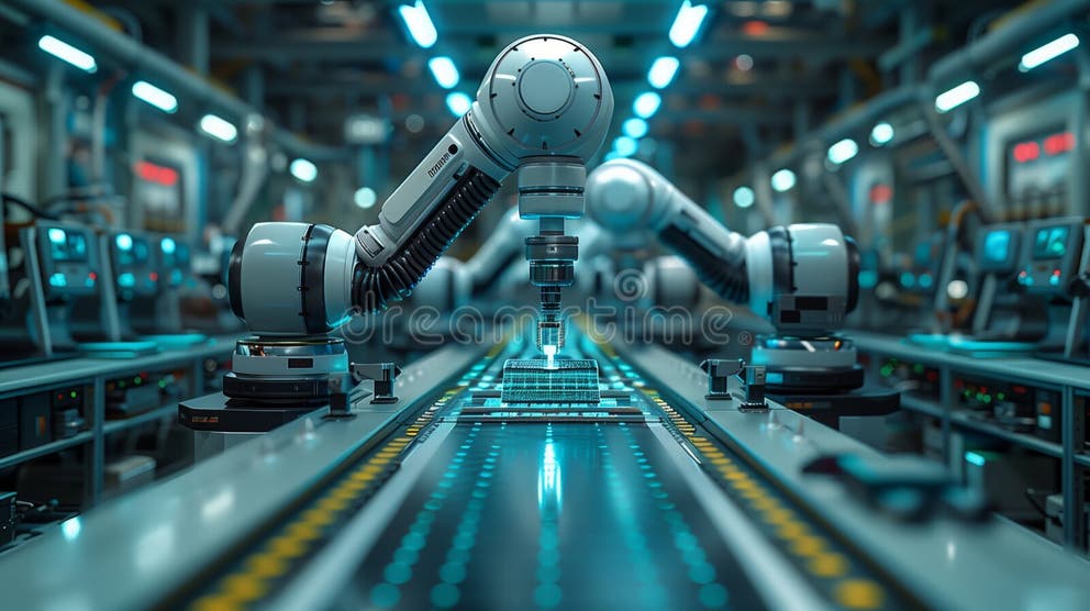 Automated Assembly Processes Stock Illustrations – 2,777 Automated ...