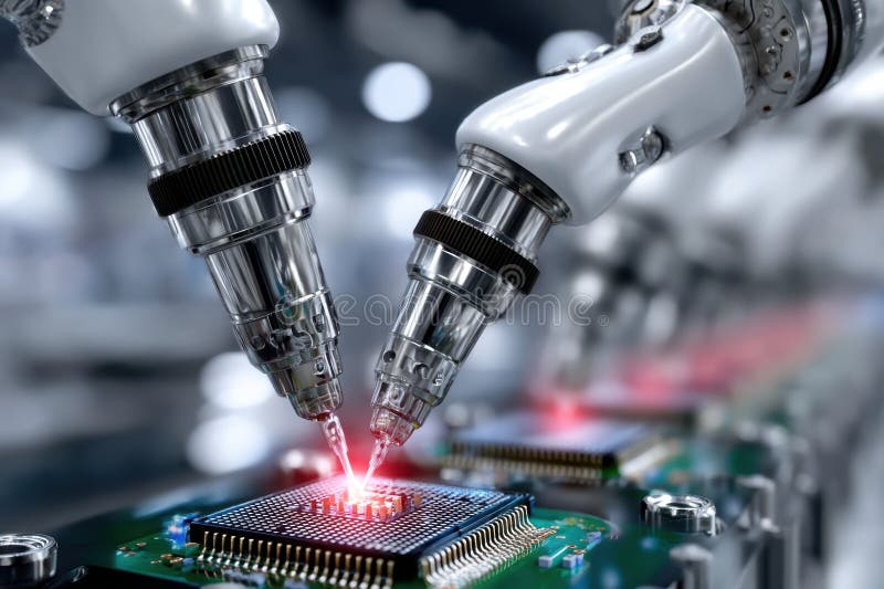 Robotic Computer Arms Stock Illustrations – 3,096 Robotic Computer Arms ...