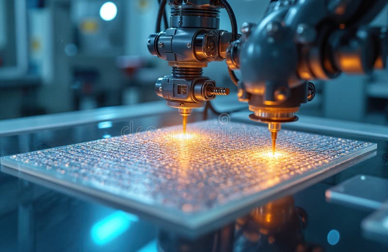 Silicon Wafer Manufacturing Process Stock Illustrations – 252 Silicon ...