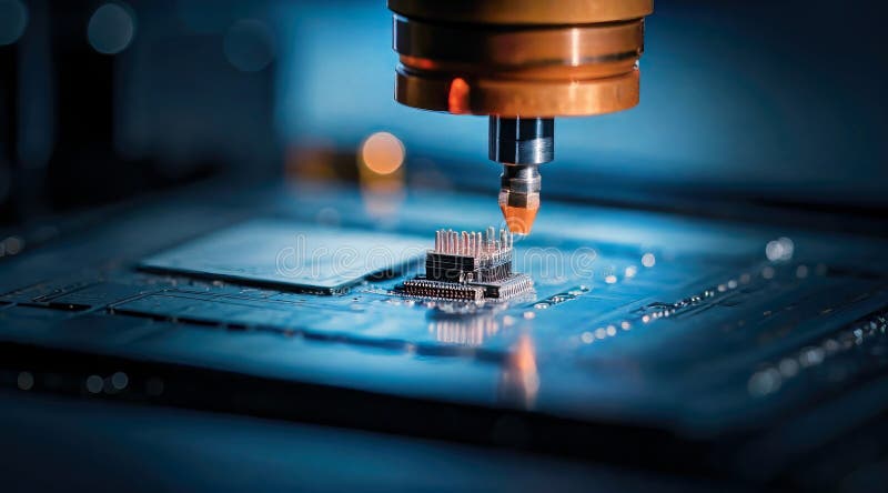 Robotic Arms in Semiconductors and Computer Manufacturing, Building Ai ...