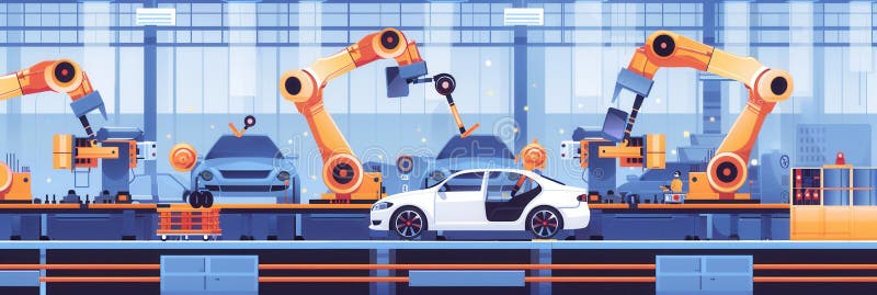 Robotic Arms Skillfully Perform Precise Tasks on a Car Assembly Line ...