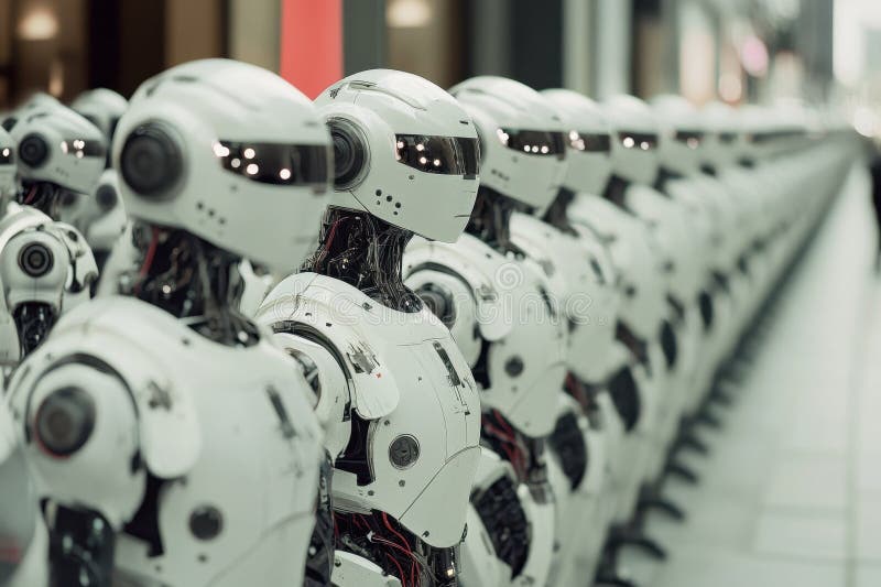 Robotic Assembly in Futuristic Environment Showcases Advanced ...