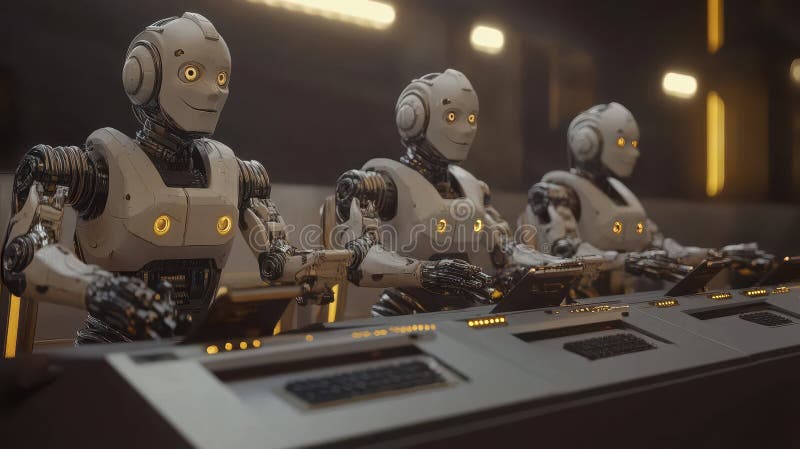 5,144 Futuristic Robotic Assembly Line Factory Production Stock Photos ...