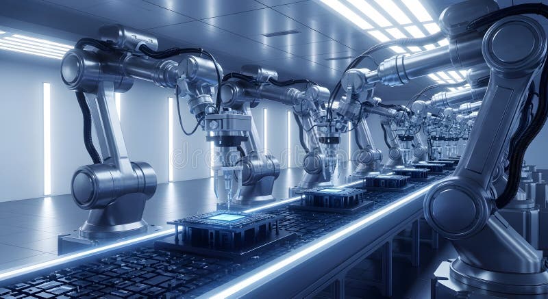 Robotic Assembly Line: Precision Automation for Cutting Edge ...