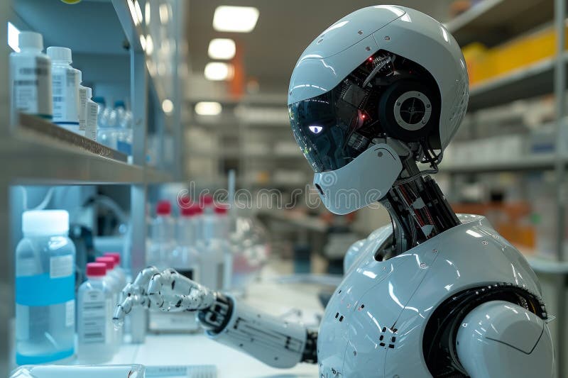 A Robotic Assistant Aiding a Scientist in a High-tech Laboratory ...