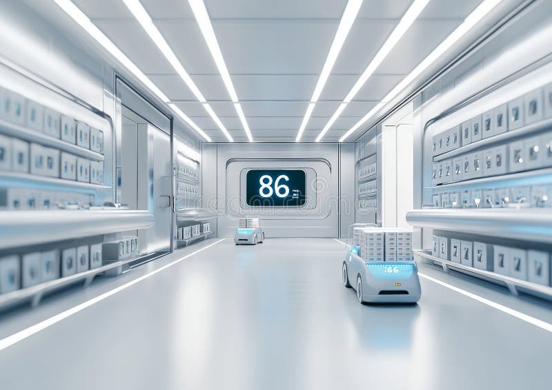 Robotic Assistant or Delivery Trolley for Carrying Laboratory Equipment ...