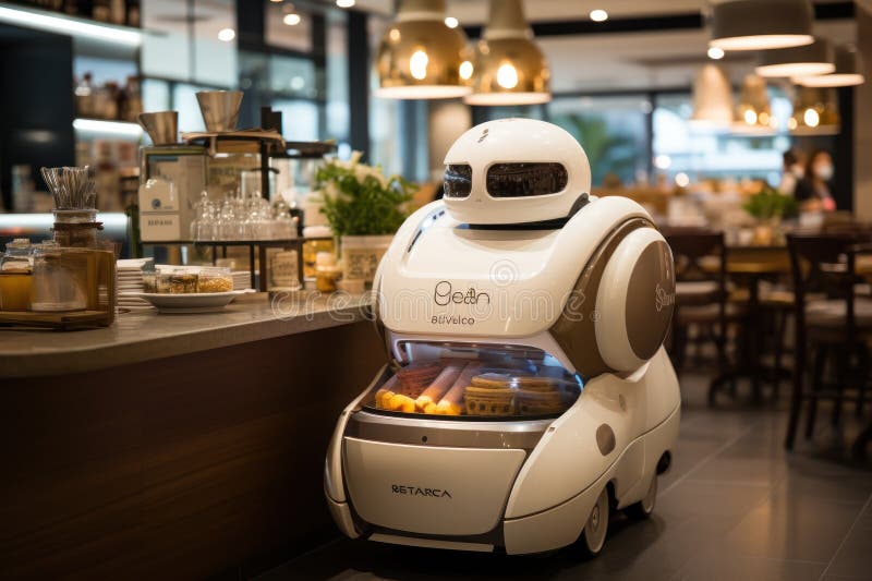 Robotic Assistant or Service Robot for Serving Foods in Restaurant ...