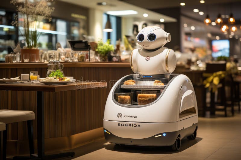 Robotic Assistant or Service Robot for Serving Foods in Restaurant ...