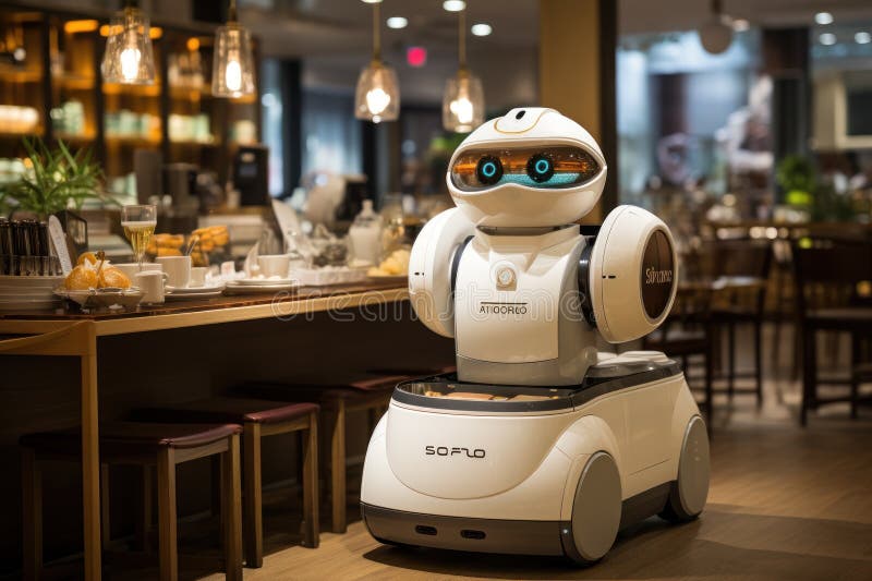 Robotic Assistant or Service Robot for Serving Foods in Restaurant ...