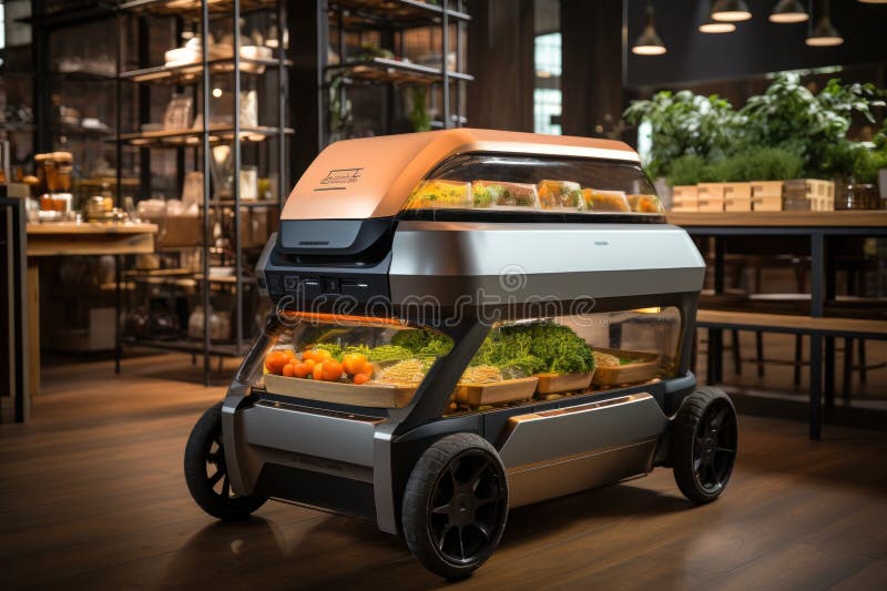 Robotic Assistant or Service Robot for Serving Foods in Restaurant ...